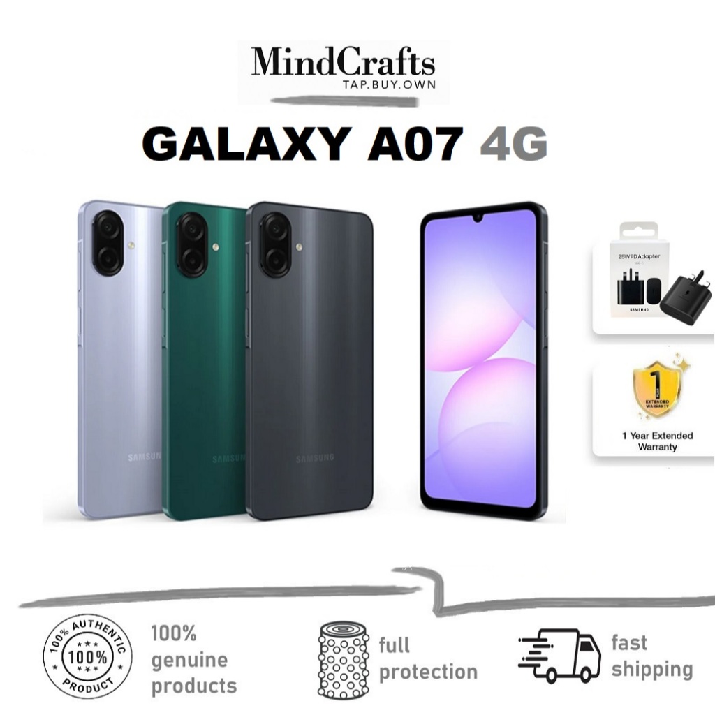 Samsung Galaxy A07 LTE (8GB+256GB) Original By Samsung | Shopee Malaysia