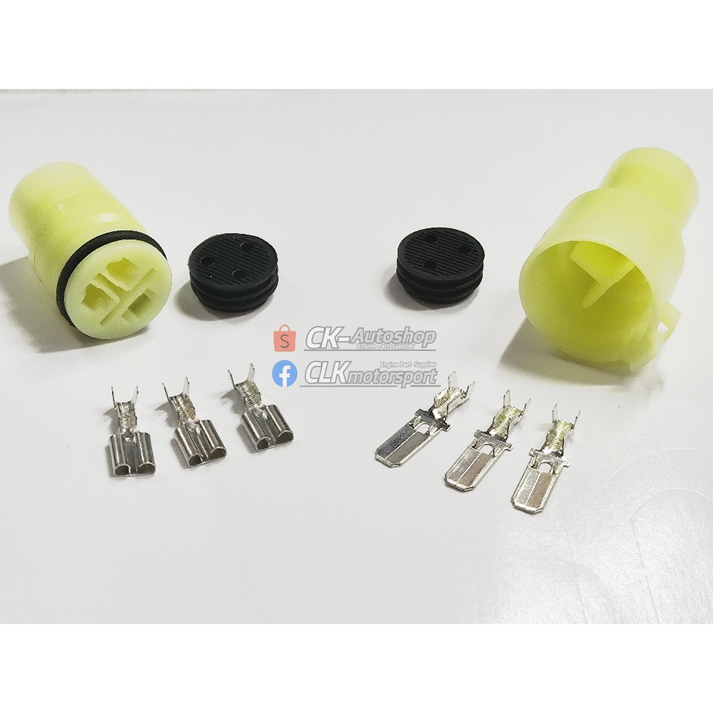 TOYOTA AE86 4AGE 16V TVIS Distributor Socket Connector 3 pins | Shopee ...