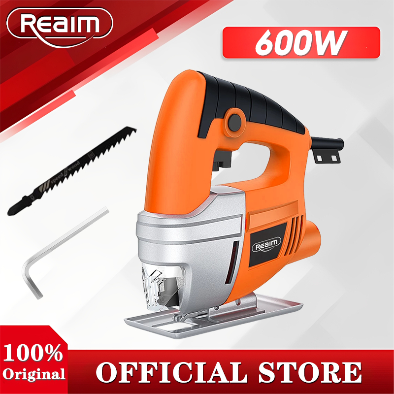 REAIM Electric Jigsaw Power Tool Heavy Duty Electric Saw Wood Cutter ...