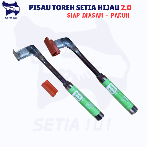 PISAU TOREH GETAH SETIA HIJAU | PISAU GETAH | PISAU TOREH SETIA 2.0 ...