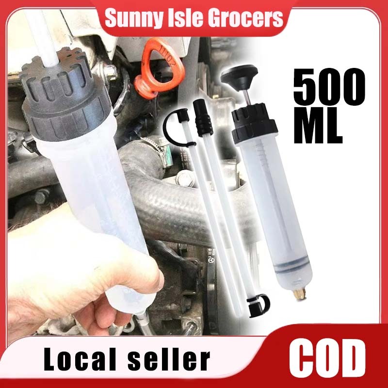 500ml Fluid Extractor Pump - Pam Pengekstrak Minyak untuk Engine Oil ...