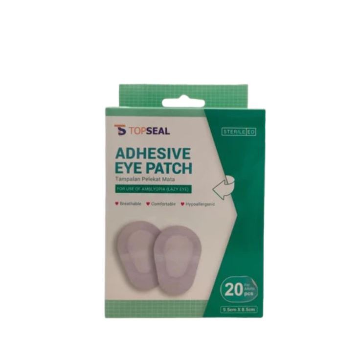 TOPSEAL Adhesive Eye Patch for Use of Amblyopia/Lazy Eye (Adult; 20s ...