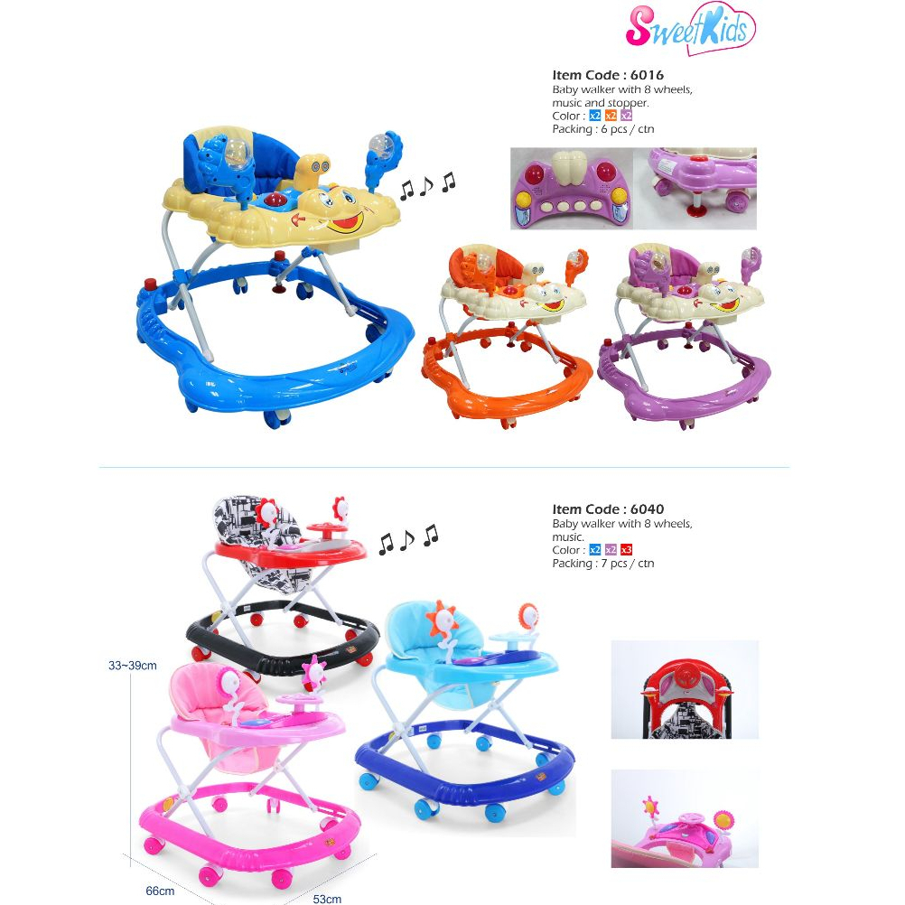 Sweet Kids Baby Walker | Shopee Malaysia