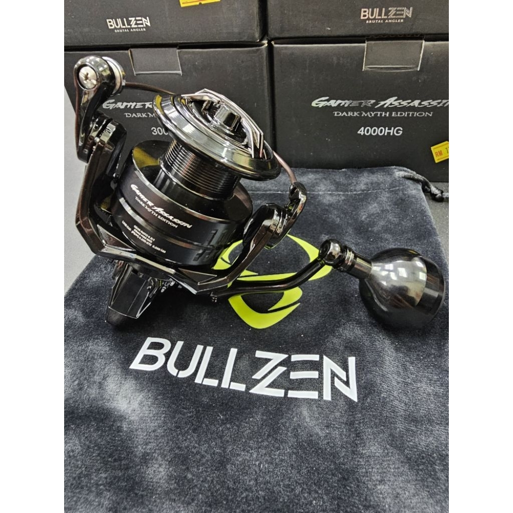 BULLZEN GAMER ASSASSIN DARK MYTH EDITION SPINNING REEL | Shopee Malaysia