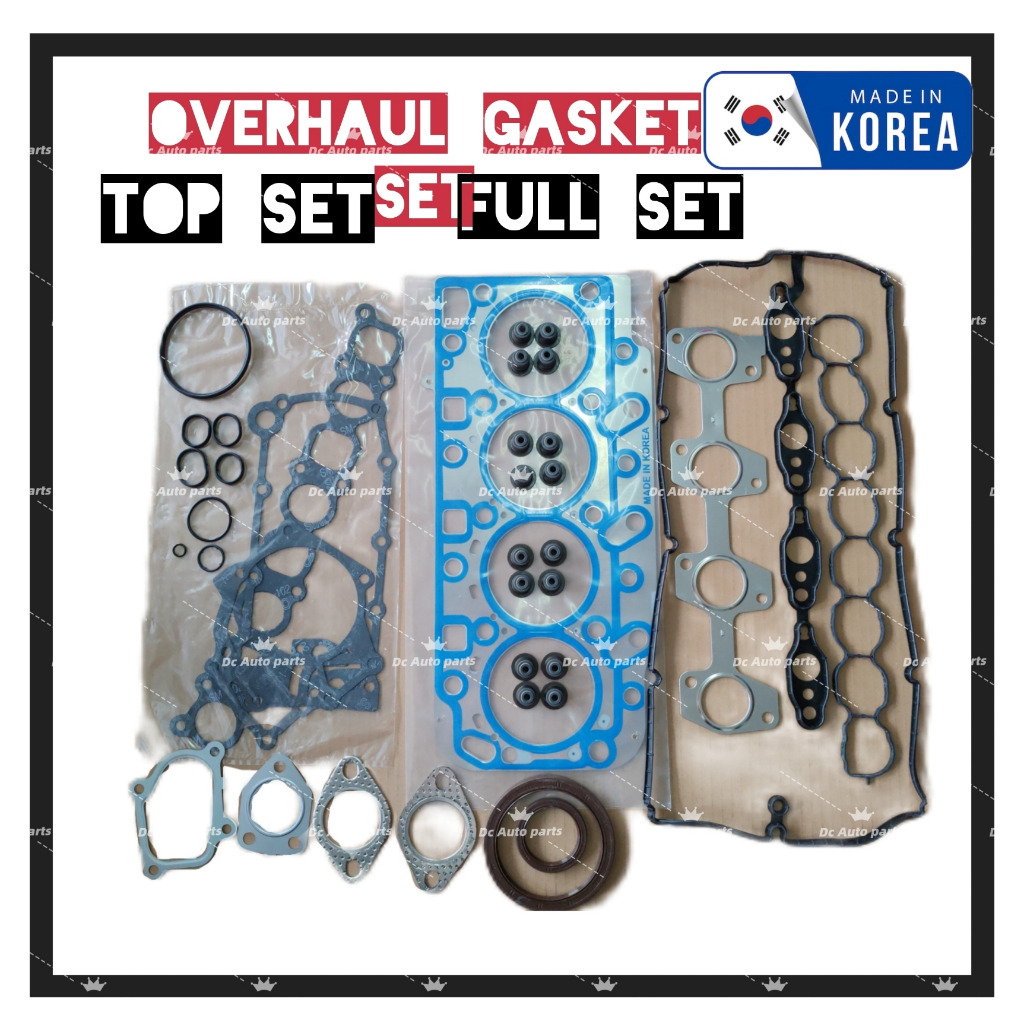 (MADE IN KOREA) TOP & FULL OVERHAUL GASKET SET HYUNDAI STAREX A1 A2 ...