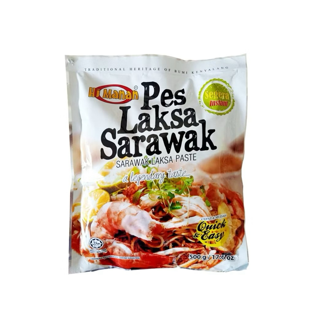 Pes Laksa Sarawak HJ MANAN 500g | Laksa Sarawak Instant Paste fast ...