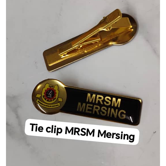 TIE CLIP MRSM MERSING | Shopee Malaysia