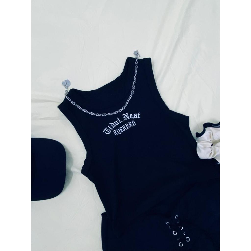 DAMN brand tank top for women | Shopee Malaysia
