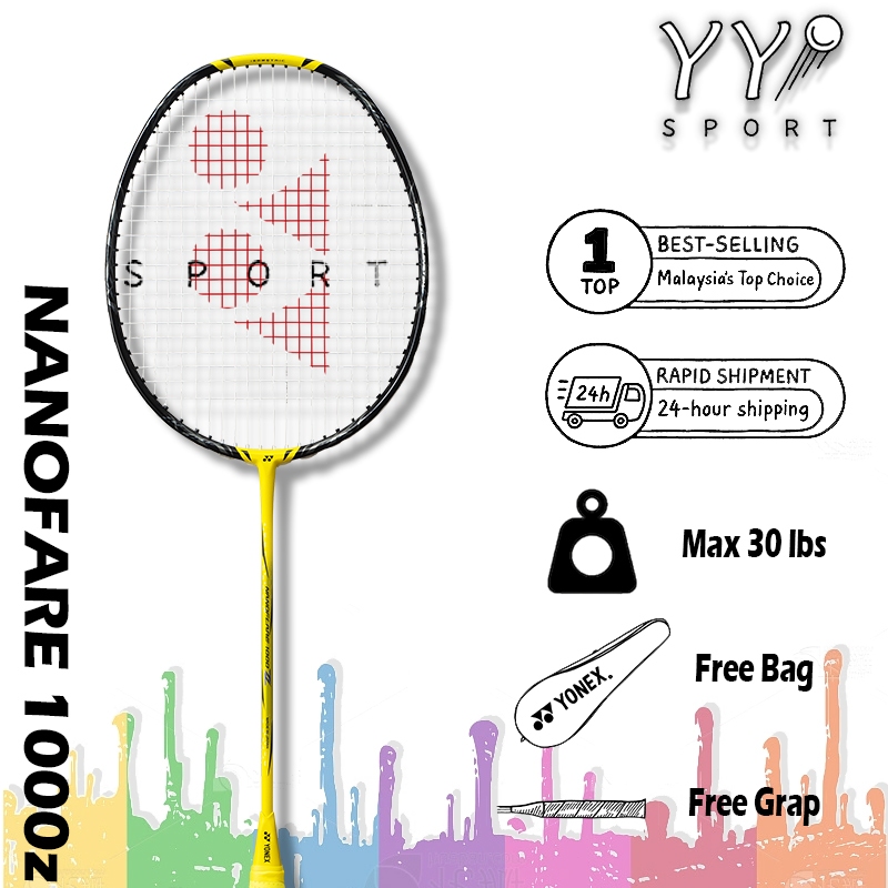 【YY SPORT HOT SELL】YONEX NANOFLARE 1000Z Badminton Racket Full Carbon ...
