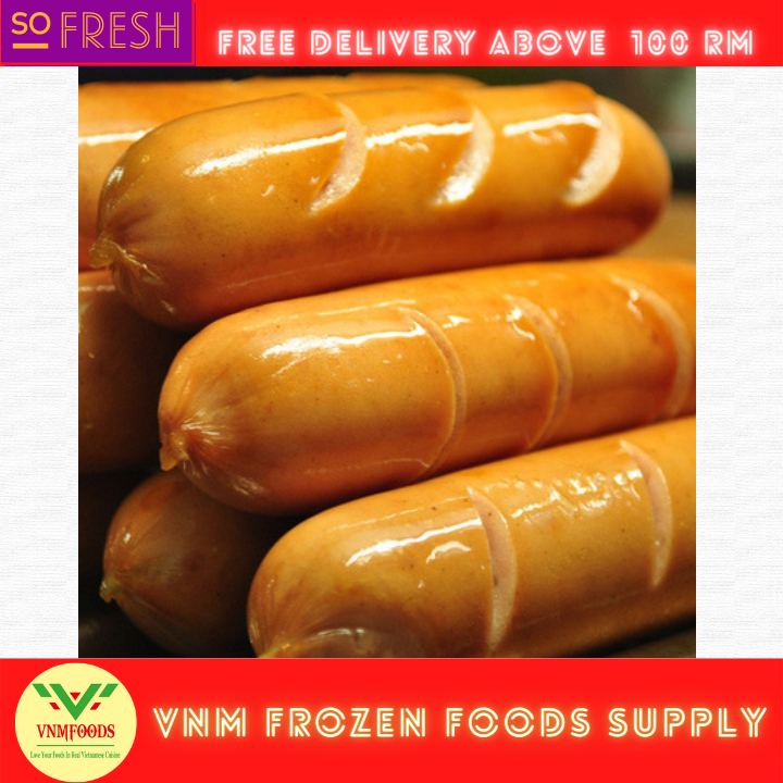 German Flavoured Sausage 500g – Smoked Pork – Fresh Frozen / 德式香肠 500克 ...