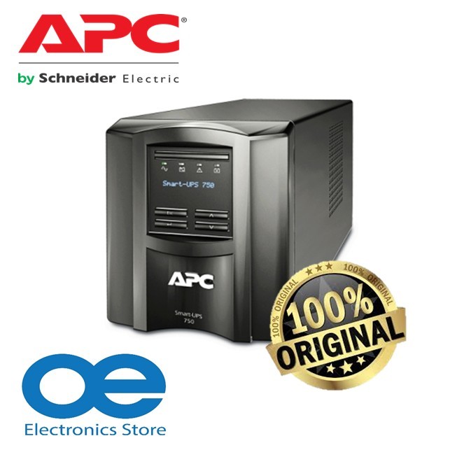 APC SMT750IC Smart-UPS, Line Interactive, 750VA, Tower, 230V, 6x IEC ...