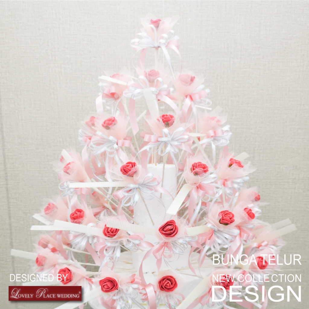 [SPECIAL DESIGN] BUNGA TELUR (1 STICK - BATANG) - MADE BY LOVELY PLACE ...