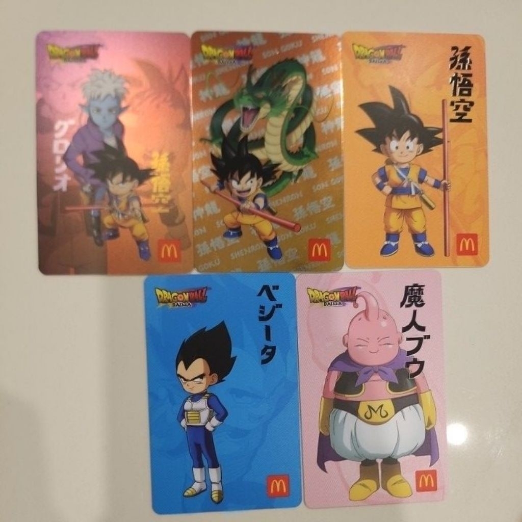 Mcdonald's Dragon Ball Daima Card | Shopee Malaysia