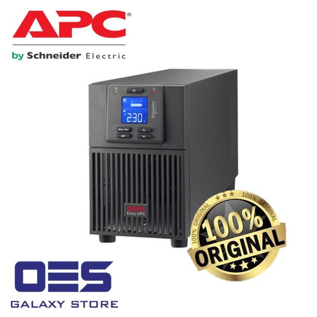 APC SRV2KI-E Easy UPS On-Line, 2000VA/ 1800W, Tower, 230V, 4x IEC C13 Outlets, Intelligent Card ...