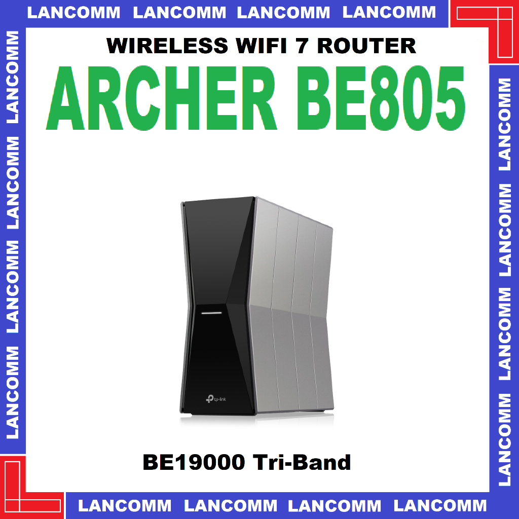 Archer BE805 BE19000 Tri-Band Wi-Fi 7 Router | Shopee Malaysia