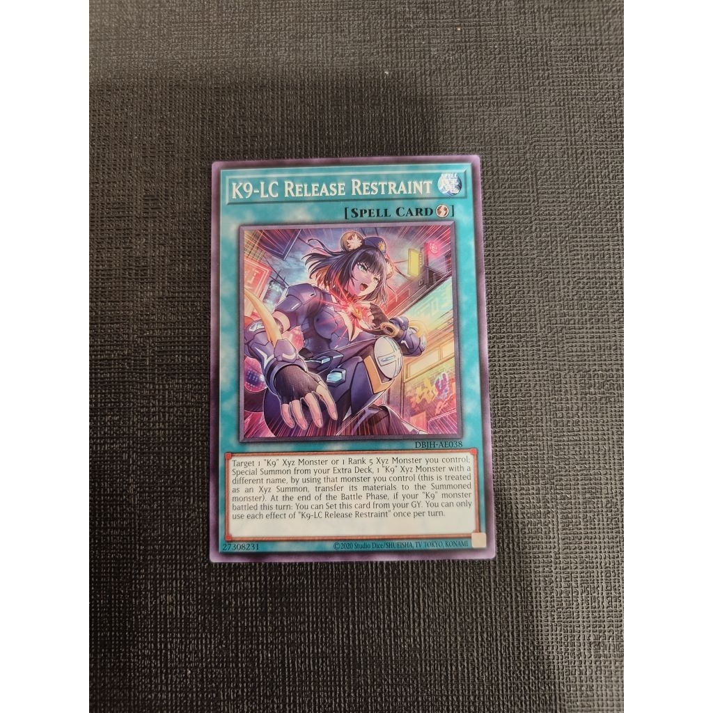 Yugioh: DBJH-AE038 K9-LC Release Restraint (N/NPR) | Shopee Malaysia