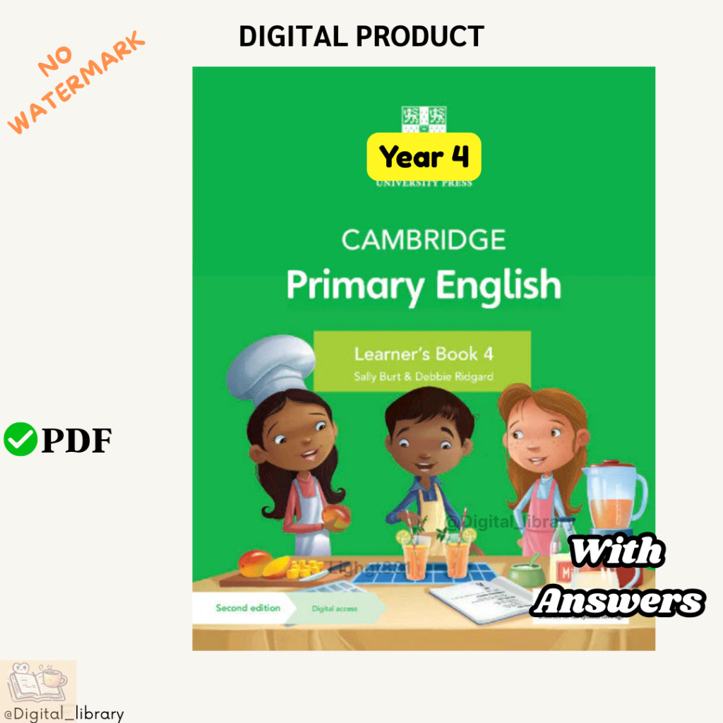 PE4 Cambridge Primary English Learner's Book 4 / Answers (Primary English Year 4) 2nd edition ...
