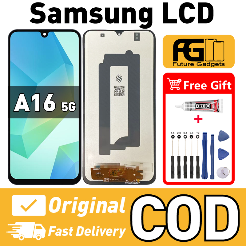 LCD For SAMSUNG A16 5G Compatible For ORIGINAL LCD Skrin Touch Screen ...