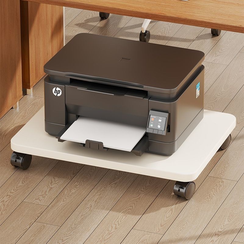 Office Under Desk Printer Storage Rack Workstation Movable Computer ...