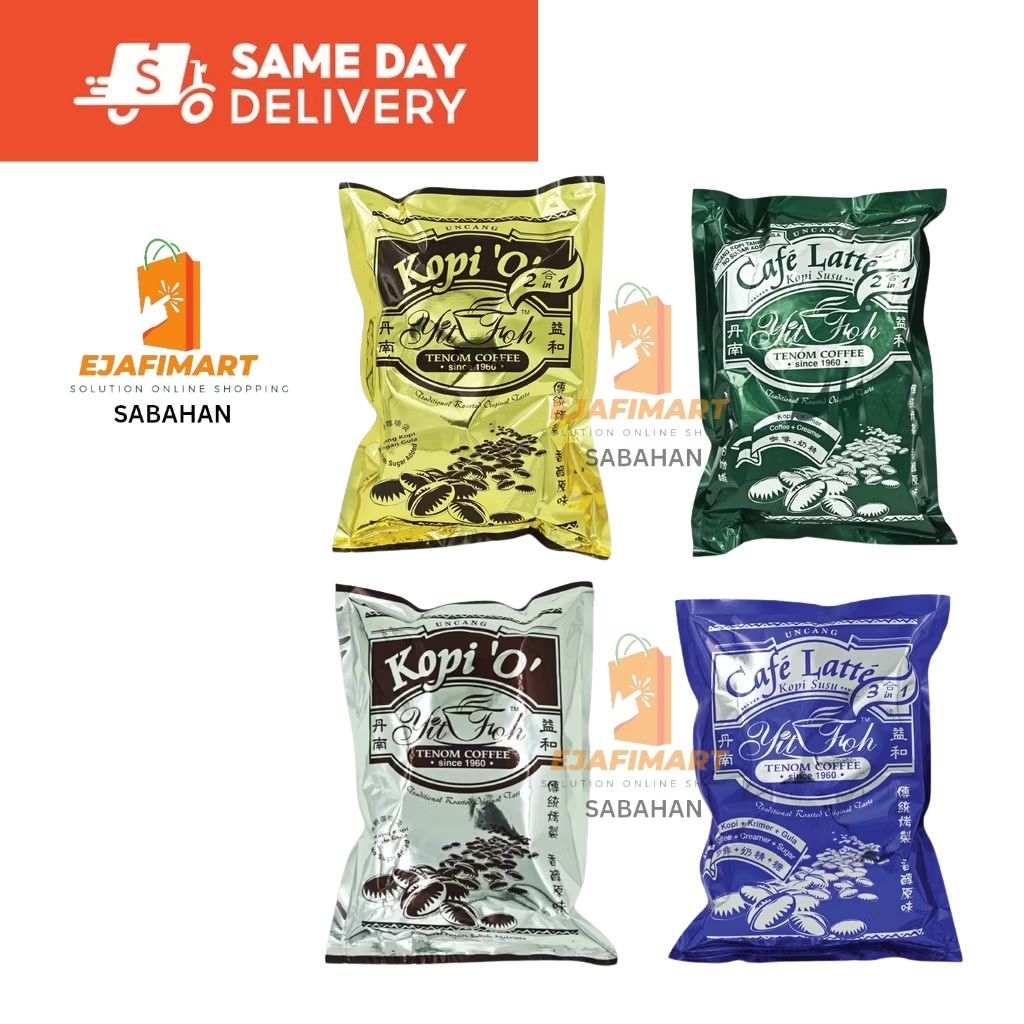 Kopi Tenom kopi segar Tenom kopi Yit foh Sabah kopi 3 in 1 (3 PACK/6 ...