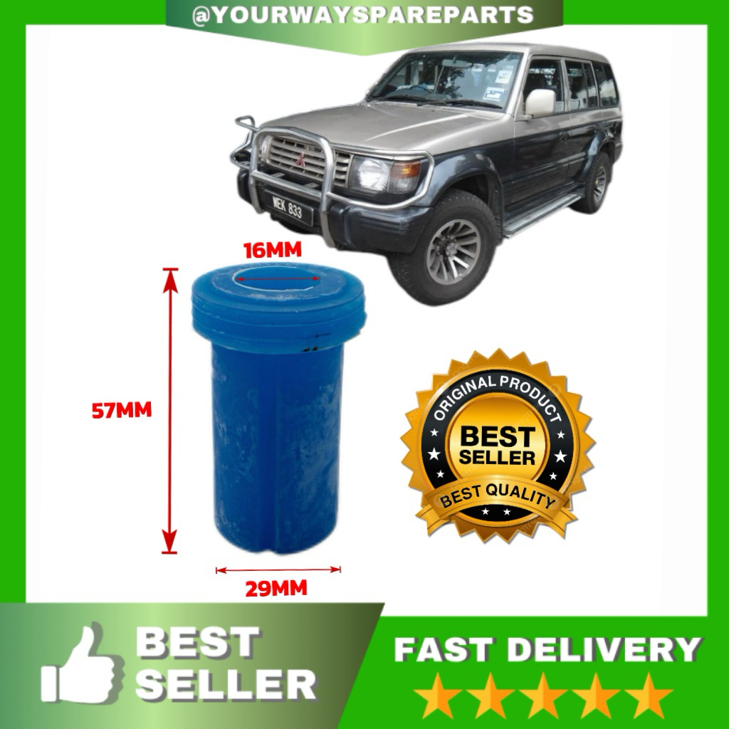 Mitsubishi Pajero Triton Spring Bush Long Nylon MB11071 Triton Lite ...