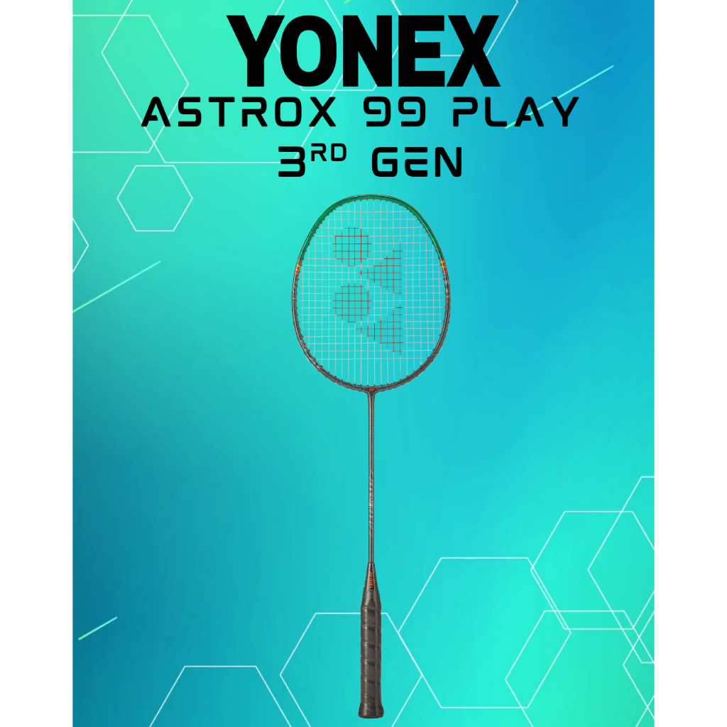 Yonex Astrox 99 Play 3rd Gen Badminton Racket | Head Heavy Power Smash ...