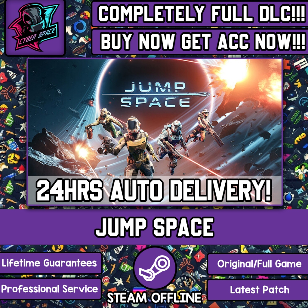Jump Space [Auto Delivery] [Steam Offline] [Full DLC] Cyber Space PC ...