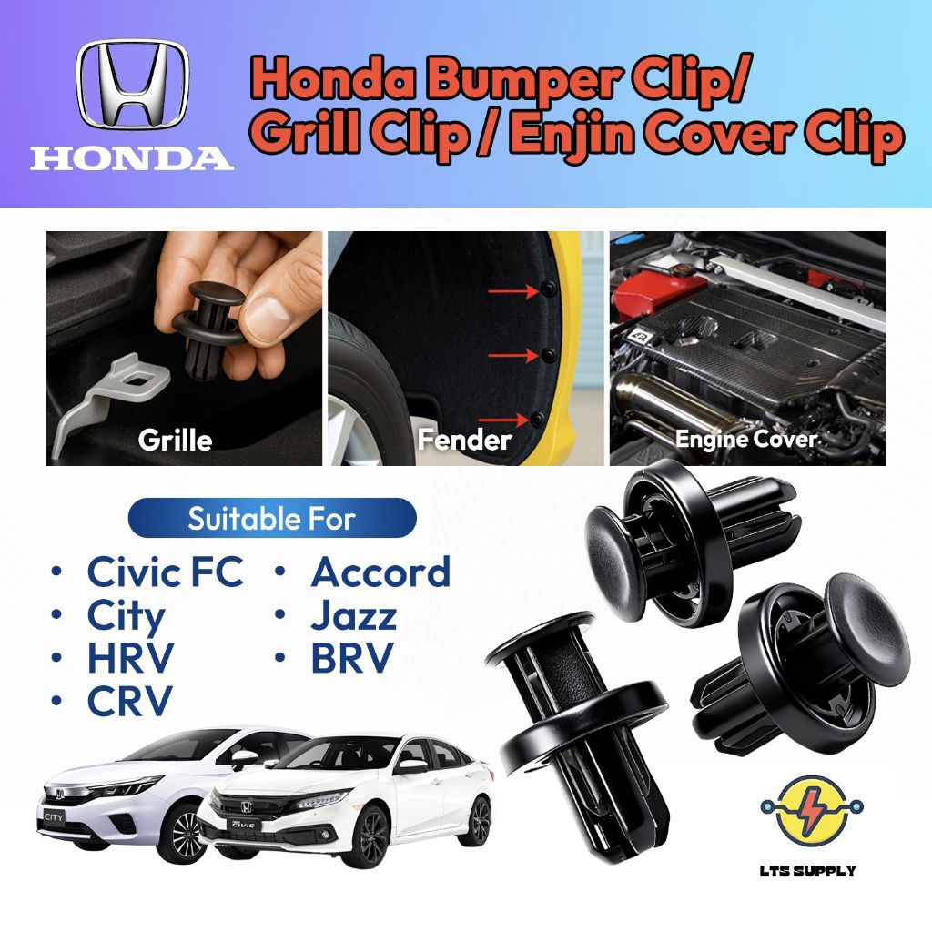 Honda Accord Bumper Clips