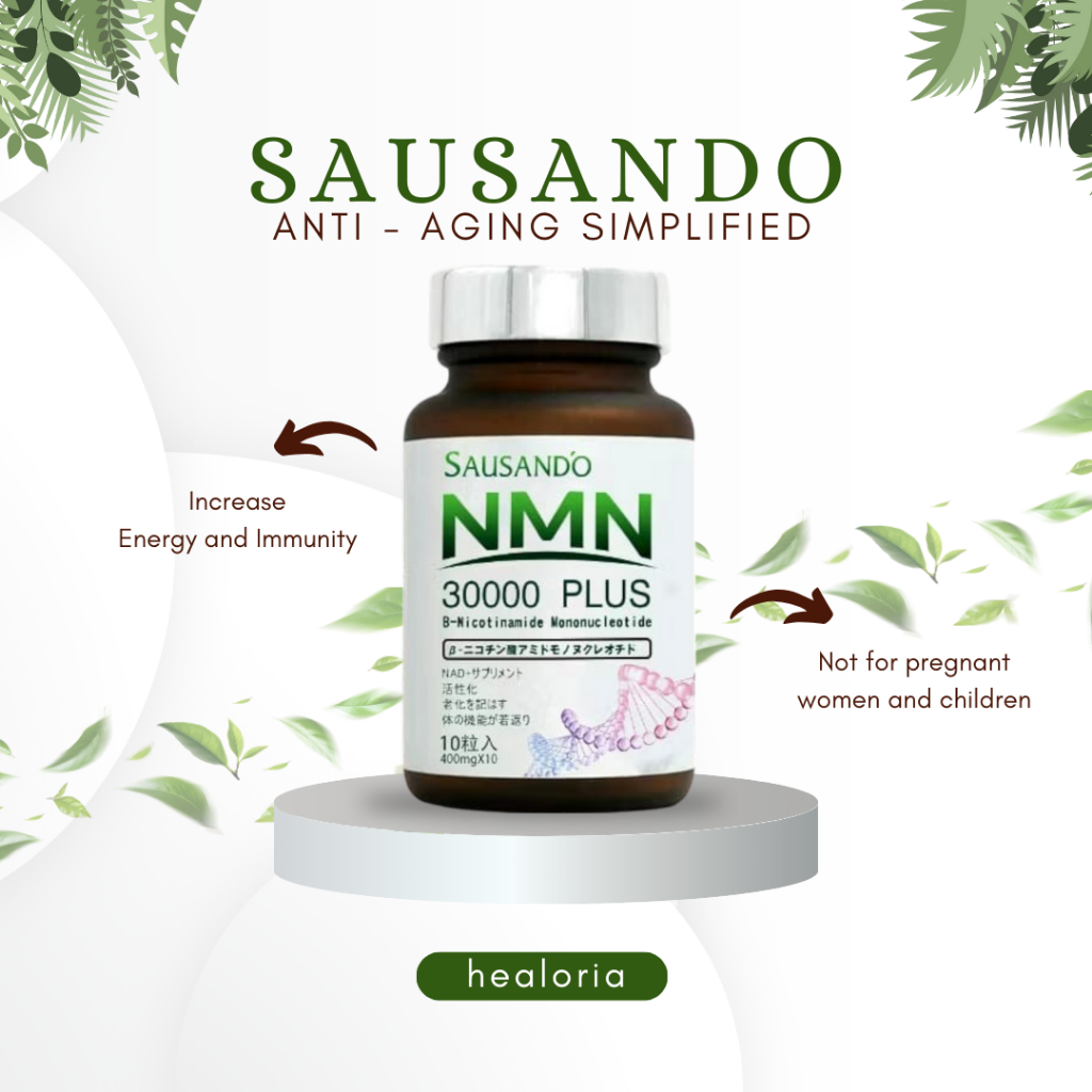 Sausando NMN (30000PLUS) Anti-Aging |Vitamin E Kapsul Anti-Kedut ...