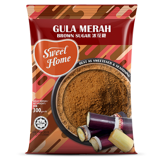Gula Merah SWEET HOME Brown Sugar Halal 300g | Shopee Malaysia