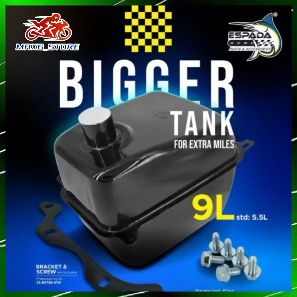 YAMAHA NVX155 V2 ESPADA RACING FUEL TANK 9L NVX V2 TANGKI MINYAK 9 ...
