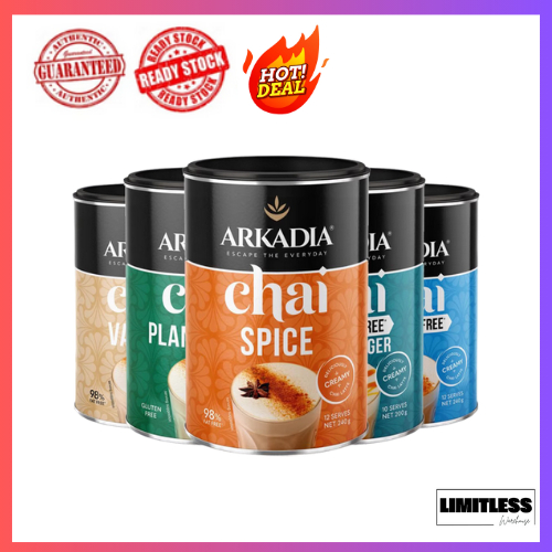 ARKADIA Chai Tea Powders Dirty Chai Tea/Drinking Chocolate/ Chai Tea ...