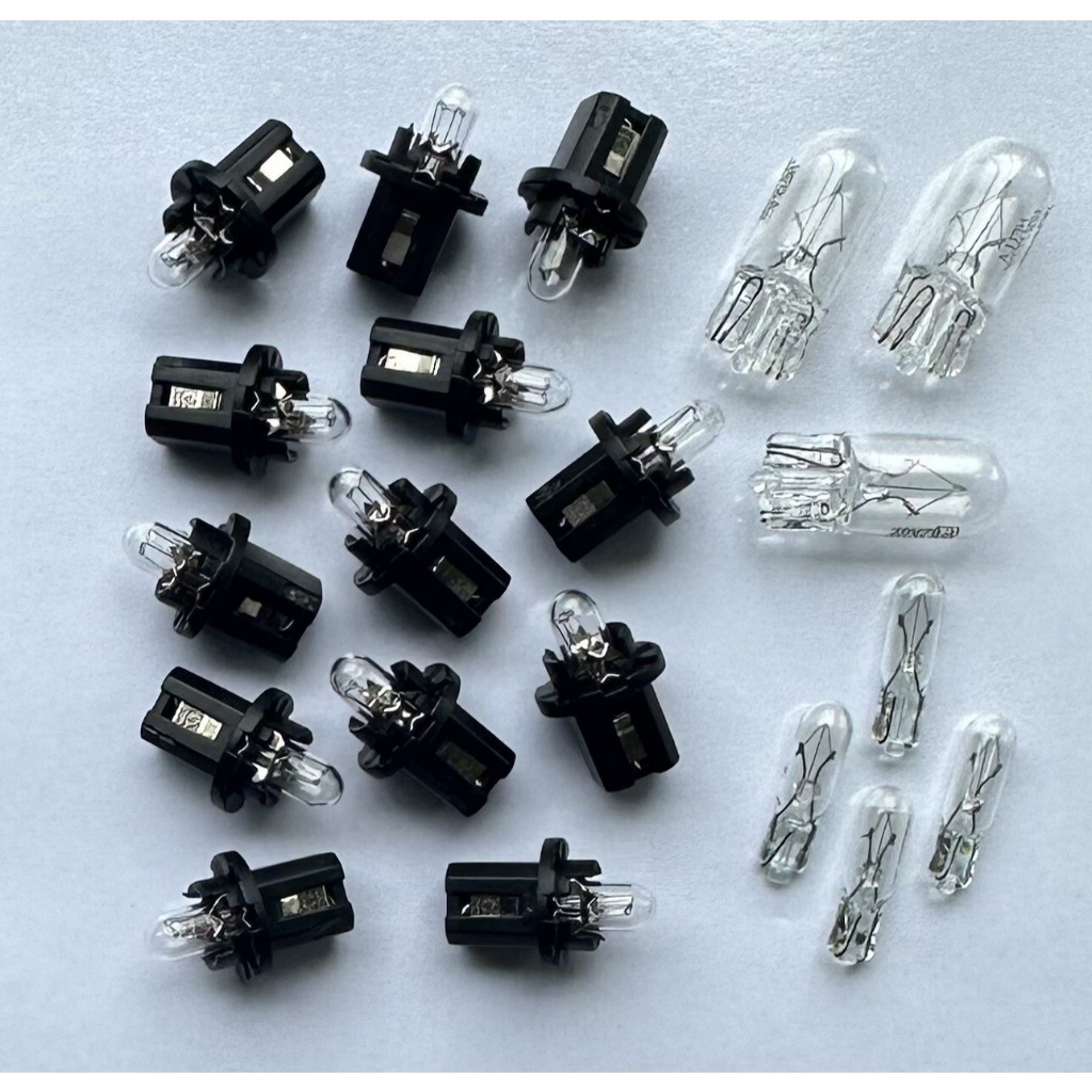 *BORONG* 100PCS T5 T10 CAR METER PANEL SOCKET BULB LED UNIVERSAL ...