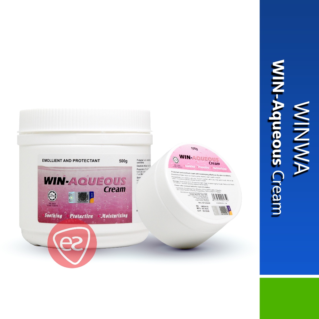 WINWA Win-Aqueous Cream ( 100g / 500g ) | Shopee Malaysia