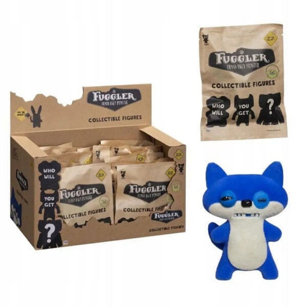 FUGGLER Collectible Figures - Catch Me SUSPICIOUS FOX BLUE | Shopee ...
