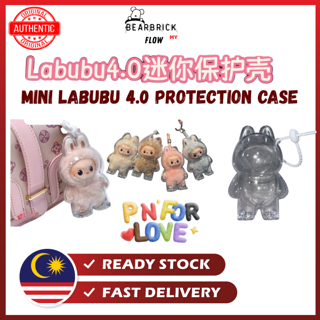 Ready Stock The Monster Mini Labubu Pin For Love V4 Dolls Protection ...