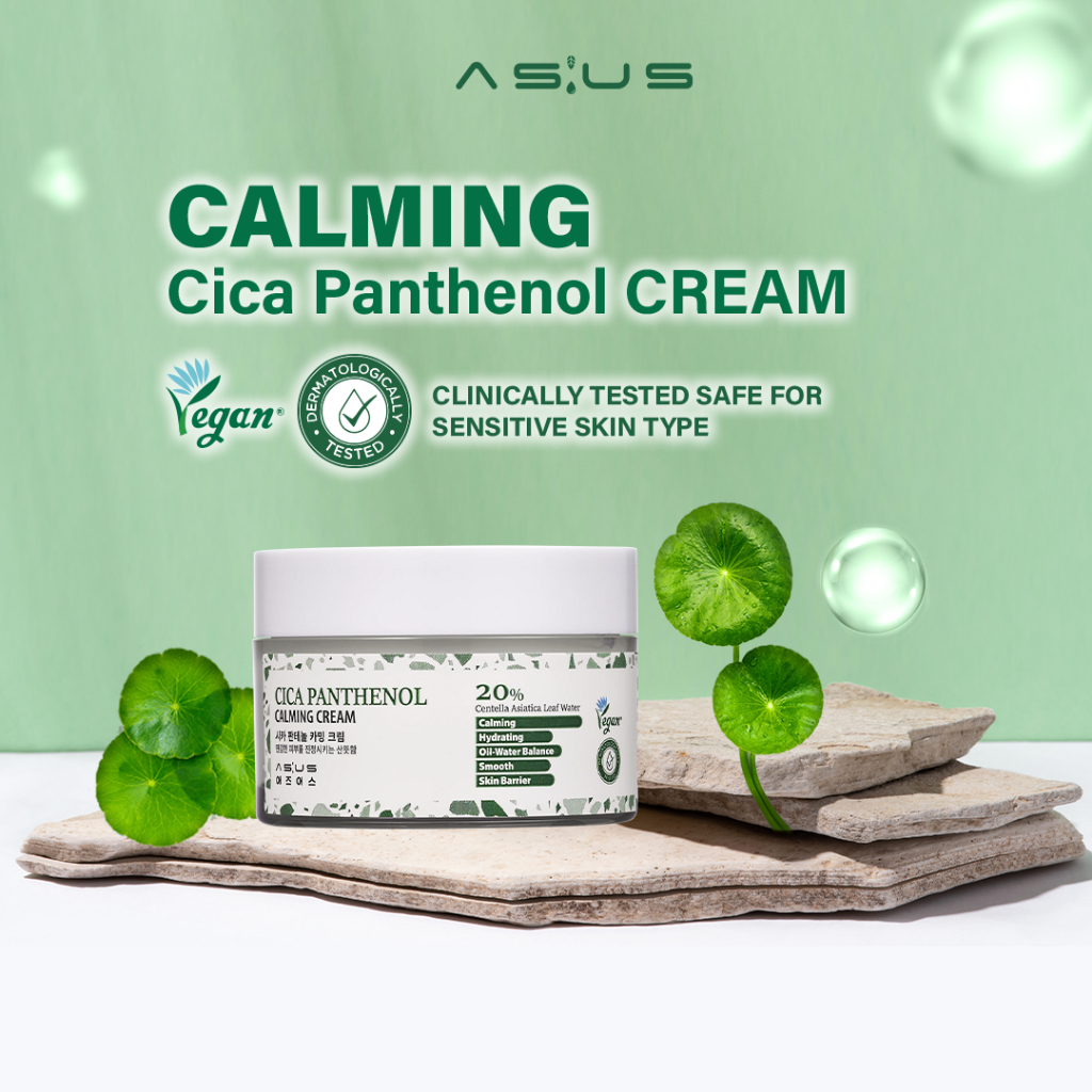 AS:US CICA PANTHENOL CALMING CREAM 50G | Shopee Malaysia