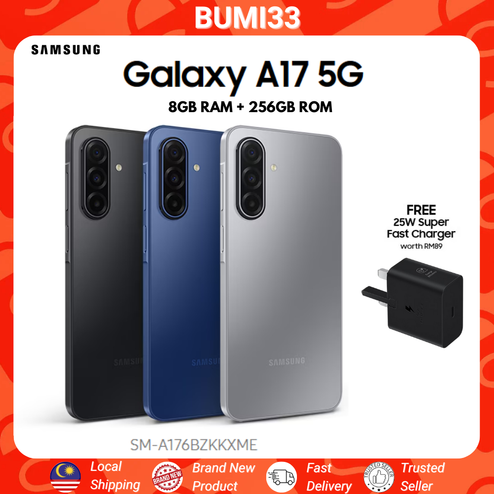 [NEW] Samsung Galaxy A17 5G/LTE (8GB+256GB) | 6.7" Amoled Display l IP54 Water Resistance ...