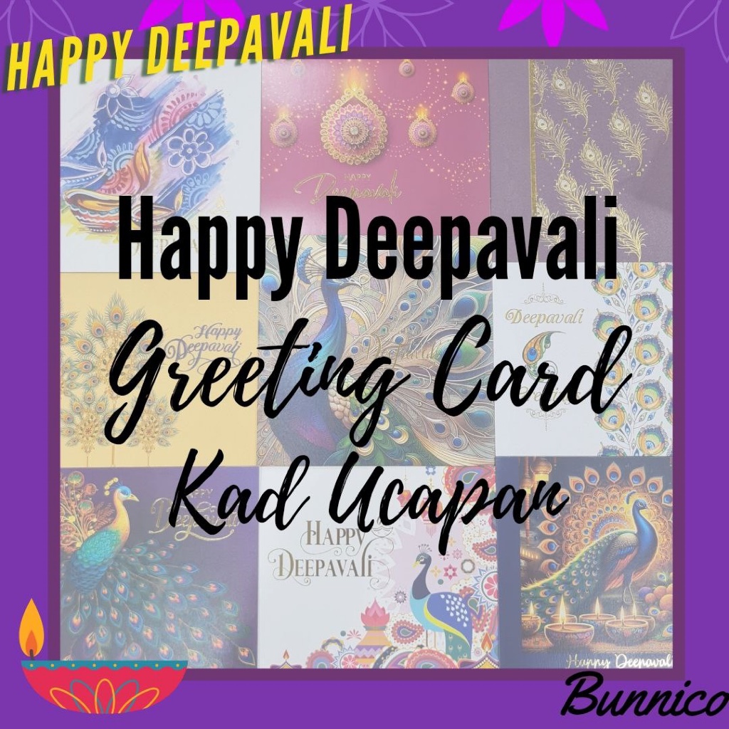 2025 Happy Deepavali Kad Ucapan - Deepavali Big Size Greeting Card ...