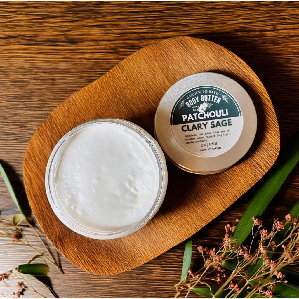 Patchouli, Clary Sage & Jasmine Body Butter @ 150g | Shopee Malaysia