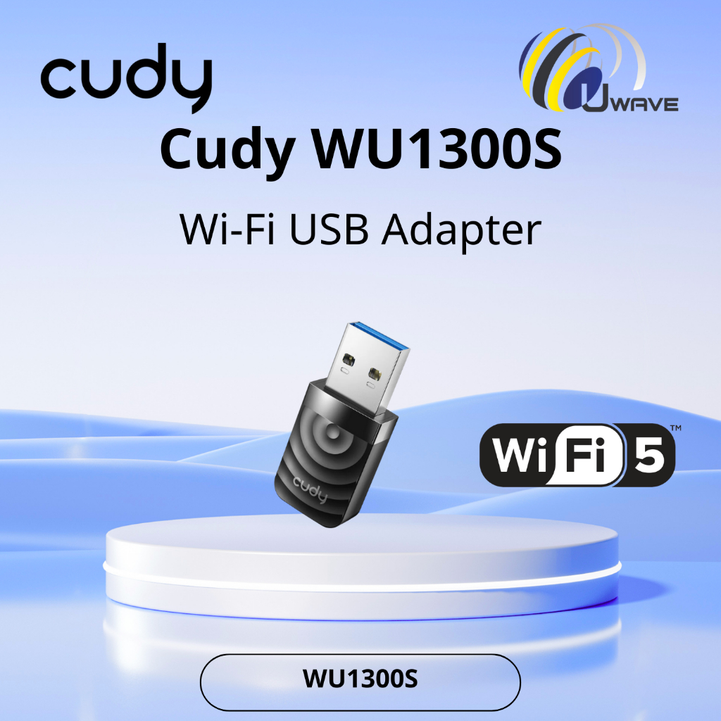 Cudy WU1300S AC1300 Wi-Fi USB Adapter | Shopee Malaysia