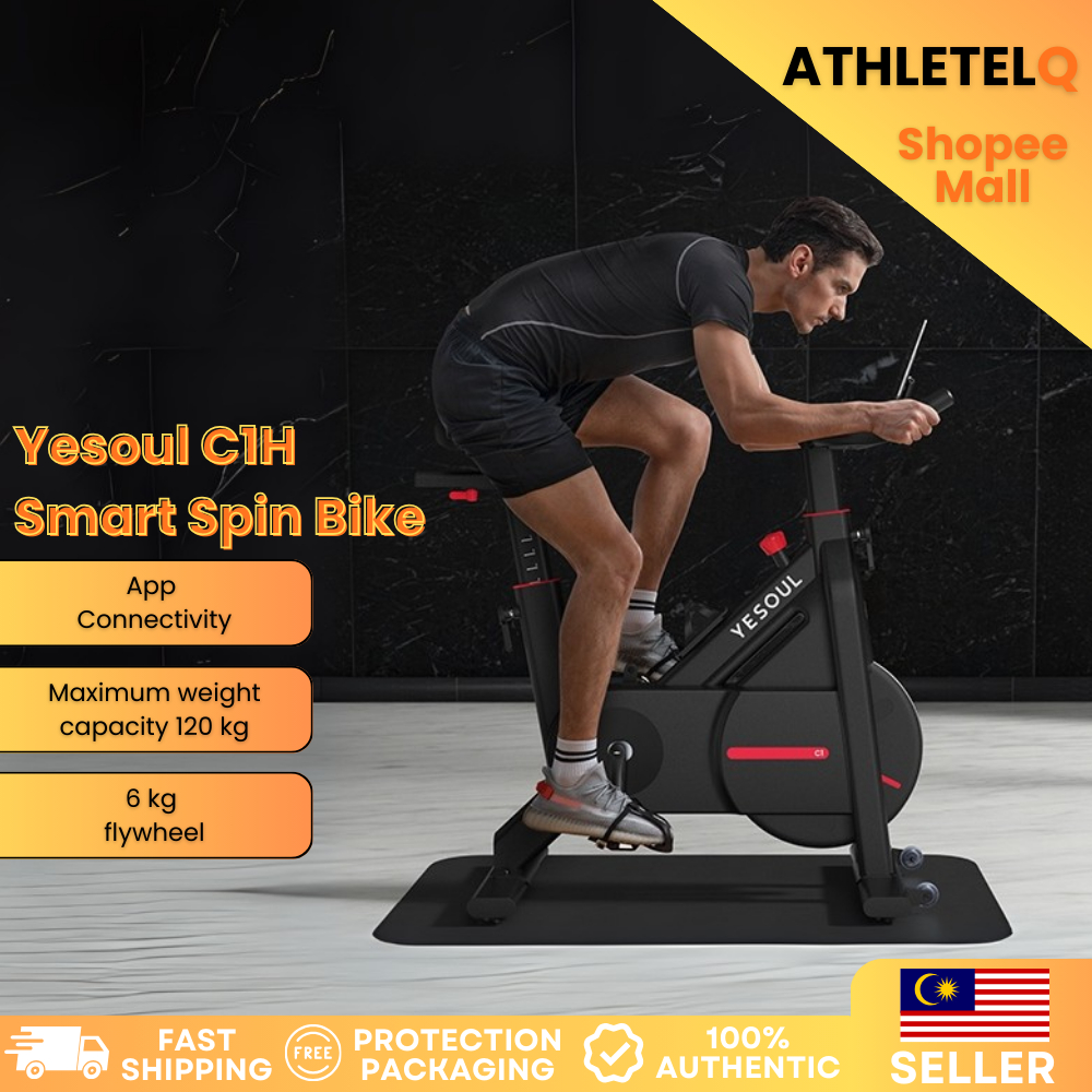 YESOUL C1H Smart Spin Bike (Flywheel weight 6kgs) | Shopee Malaysia