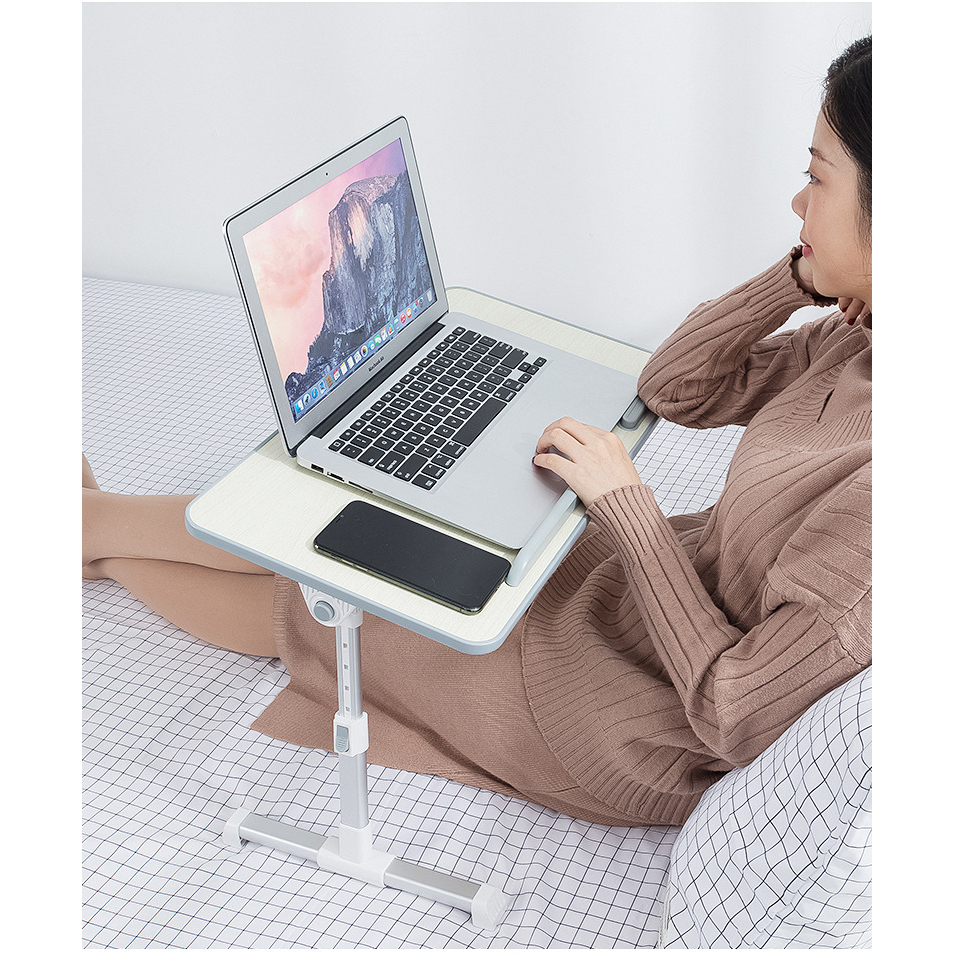 Foldable Laptop Desk for Bedroom Bed Dormitory Simple Lazy Student ...