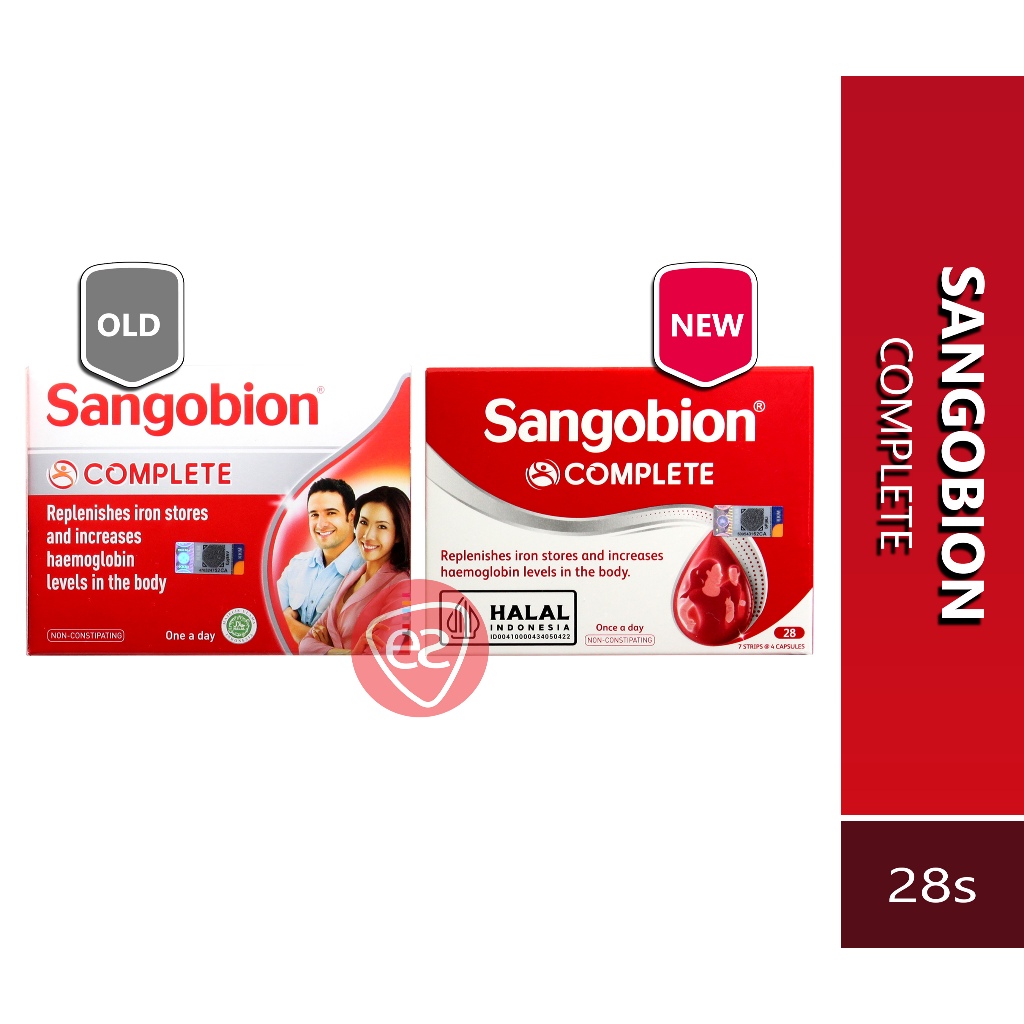 Sangobion Complete Capsules ( 28s ) | Shopee Malaysia