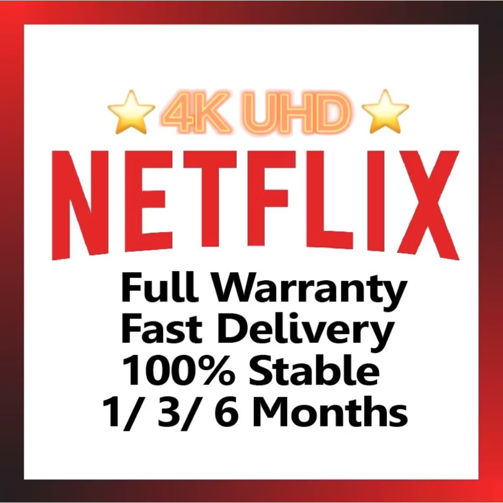 No 1 Stable Netflix Premium Account Akaun 4K Ultra HD supports Tv Phone ...