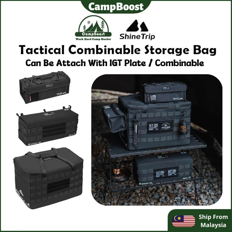 CampBoost SHINETRIP Tactical Combinable Storage Bag Box Storage Box ...