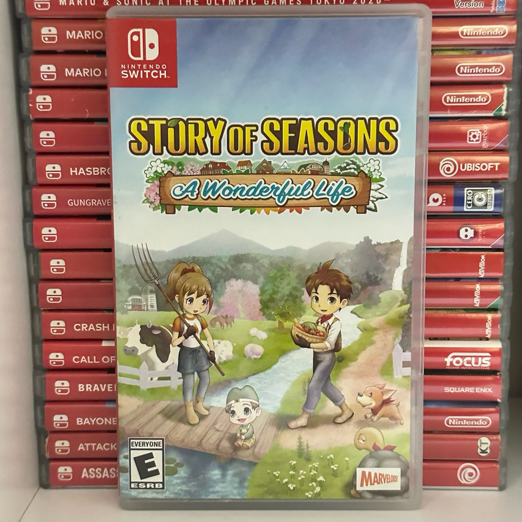 Nintendo Switch Harvest Moon Story Of Seasons A Wonderful Life Used ...
