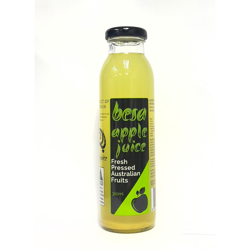 Besa Juice Fresh Pressed Australian Fruits Apple Juice 310ml | Shopee ...