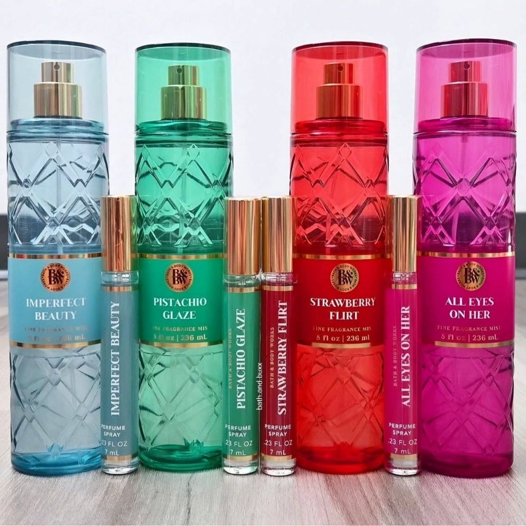 BATH AND BODY WORKS BODY MIST FINE FRAGANCE LUXURY COLLECTION 236ML ...