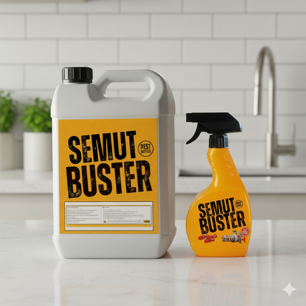 SEMUT BUSTER - 1X SPRAY 4 BULAN TIADA SEMUT. Protect & Kill Formula ...